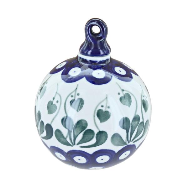 商品名:  Blue Rose Polish Pottery Alyce Large Round Christmas Ornamentブランド: Blue Rose Pottery商品サイズ: See Description高さ: 10.1...