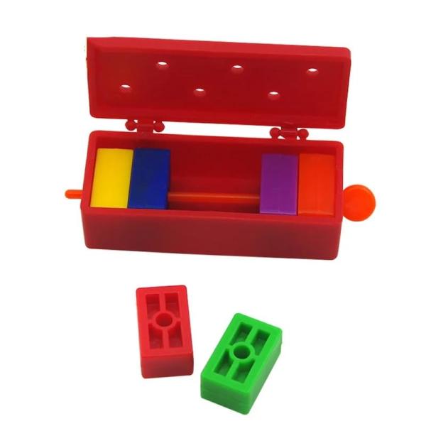 商品名:  SUMAG Miraculous Brick Rainbow Color Magic Tricks Chosen Multicolored Brick Jump Out Prediction Magic Easy Props C...