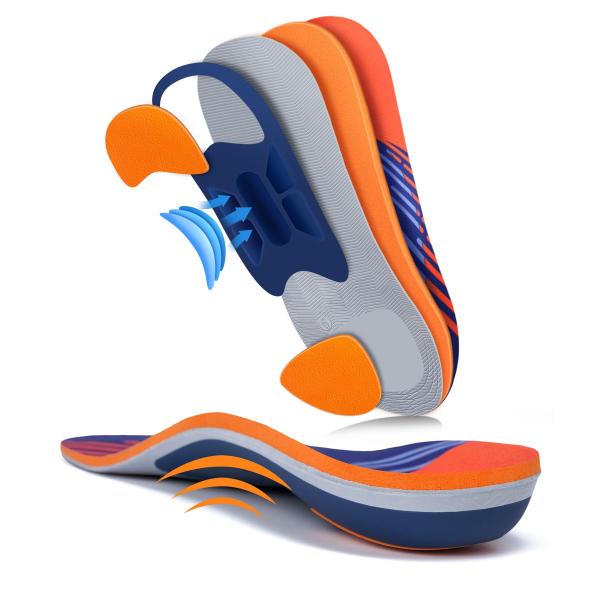 商品名:  iFitna Heavy Duty Strong Arch Support Insole Plantar Fasciitis Pain Relief Orthotics for Men and Women Flat Feet w...