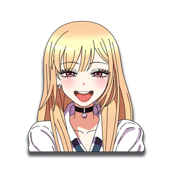 商品名:  ALOWOS 5.1" Marin Kitagawa Anime Car Stickers for Trunk Lid Fuel Tank Cap Car Window Bumper Car Hoods Surfboard Oc...