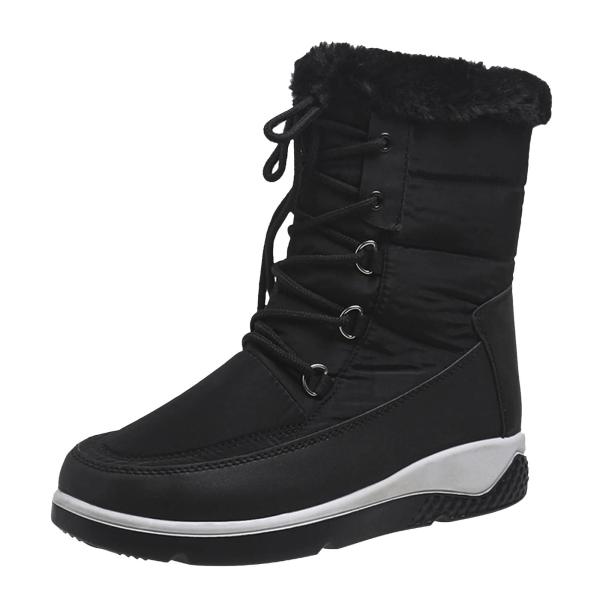 商品名:  Slip on Winter Boots for Women Ankle Booties Women's Composite Toe Waterproof Work Boots Snow Boots Women Cute Wom...