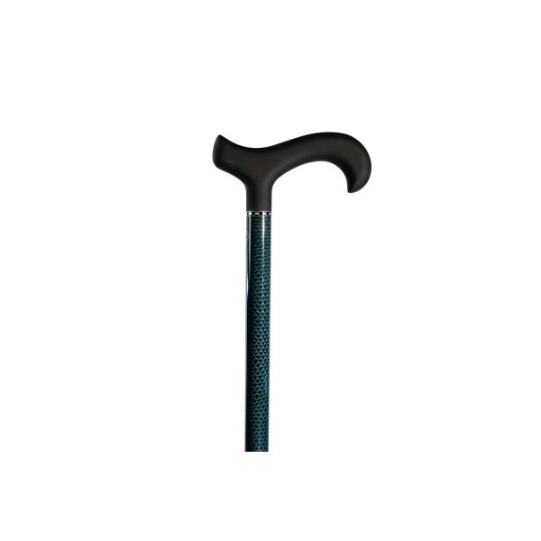 商品名: カーボンファイバートリプル傷ケーン ソフトタッチハンドル ディープブルー Stylish Walking Canes for Men- Carbon Fiber Triple Wound Cane Soft Touch Handl...