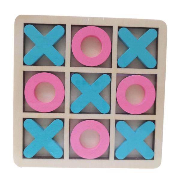 商品名:  Menolana Wood Tic TAC Toe Game Set XO Table Toy Noughts and Crosses XO Chess Board Game for Indoor Outdoor Coffee ...