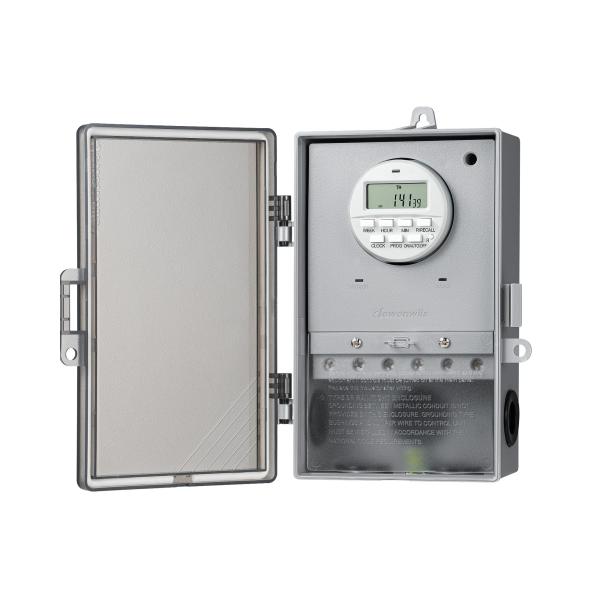 商品名:  DEWENWILS Pool Pump Timer, Outdoor Digital Timer Box with Transparent Case, 2HP 40A 120-277 VAC, 7-Day 20 ON/Off P...