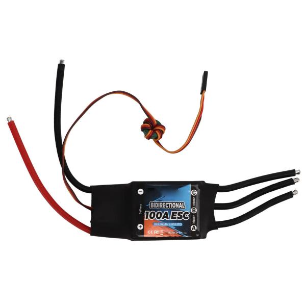 商品名:  Brushless ESC, Bidirectional Brushless ESC 100A 2?6S BEC 3A 5V, Electric Speed Controller for Model Ship RC Car Bo...
