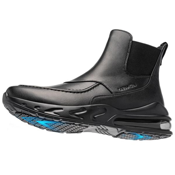 商品名:  LARNMERN Chelsea Style Non Slip Mens Boot Slip Resistant Shoes Air Cushion Leather Ankle Boots Comfort Botas Hombr...