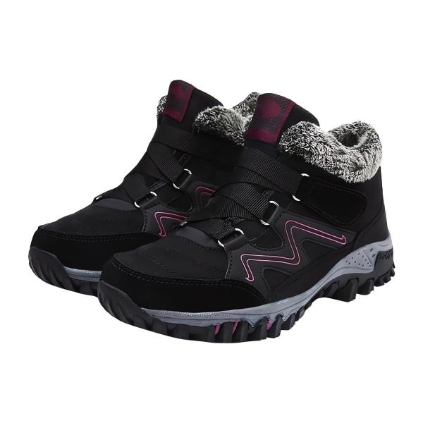商品名:  Black Winter Boots for Women Tall Womens Winter Boots Slip on Mid Calf Warm Winter Boots Women Work Winter Boot Wo...