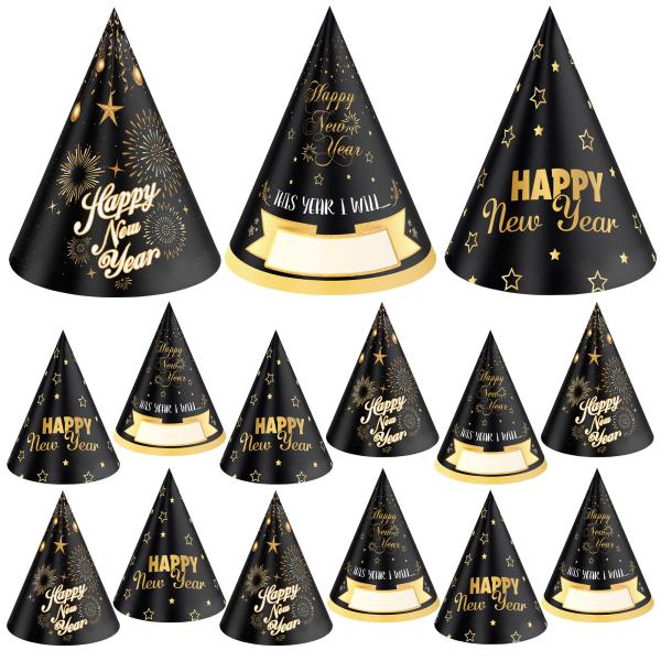 商品名:  KatchOn, New Years Eve Party Hats 2024 - Pack of 12 | New Years Hats, Happy New Years Decorations 2024 | New Years...