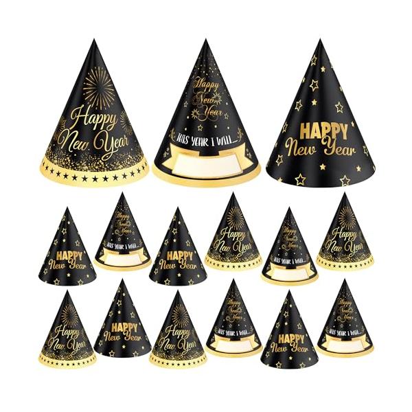 商品名:  KatchOn, New Years Eve Party Hats 2024 - Pack of 12 | New Years Hats for Happy New Years Decorations 2024 | New Ye...