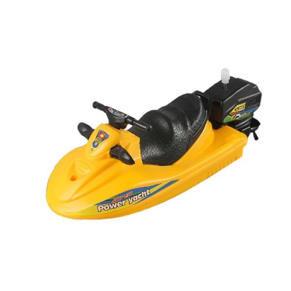 商品名: NEXTAKE ワインドアップモーターボートおもちゃセット ワインドアップジェットスキーおもちゃ モーターボート ウォータートイ スピードボート モーターボート バストイ ヨットタブトイ 小さなボートモデルトイ 子供用 (モーター...