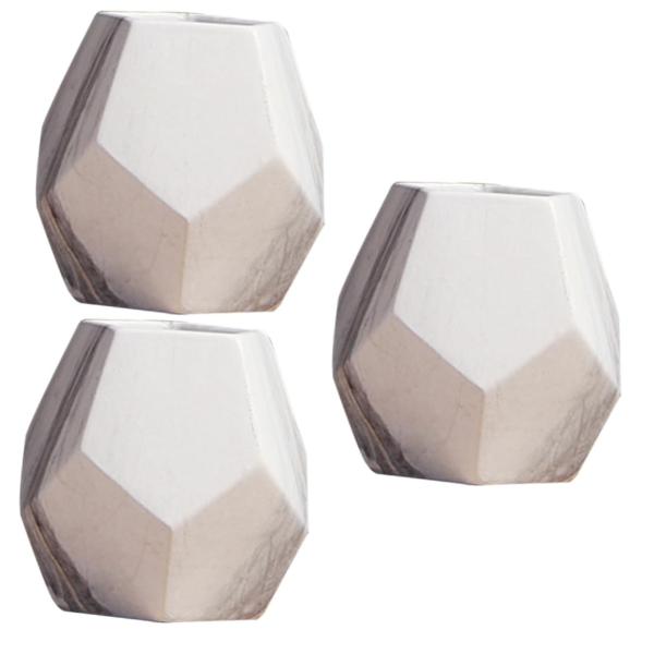 商品名:  PRETYZOOM 3pcs Mini Vase Ceramic Vases for Flowers White Ceramic Vase Ceramic Flower Planters Home Decoration Vase...