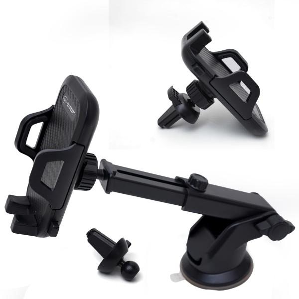 商品名: GOODSAHEAD 車載電話ホルダーマウント - 強力な吸引マウント 携帯電話 車載マウント ダッシュボード用ハンズフリースタンド ロングアーム 調節可能なデザイン iPhoneまたはスマートフォン用 GOODSAHEAD Ca...