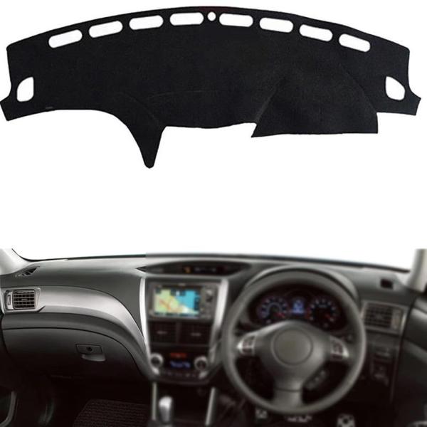 商品名:  HATHWAY Fit for Subaru Forester 2009-2013 RHD, Car Dashboard Cover, Black Dashboard Cover, Non-Slip Dash mat, Sun ...