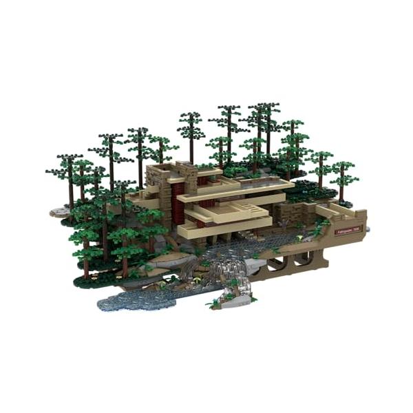 商品名: The Atom Brick Fallingwater 組み立てセット The Atom Brick Fallingwater Building Setブランド: The Atom Brick高さ: 17.78cm横幅: 30.4...