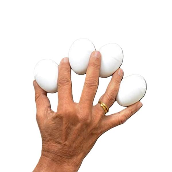 商品名: MilesMagic マジシャンズ 4個セット 卵の増殖 ギミック | クローズアップ クラシカル 変身 鶏卵 生産 クローズ アップ ストリート ステージ 手品 ホワイト MilesMagic Magician's Set of...
