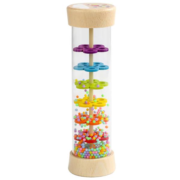 商品名:  WODI Wooden Rain Stick Montessori Toys for Babies 6-12 Months,Baby Rattle Shaker Sensory Developmental Toy,Raindro...