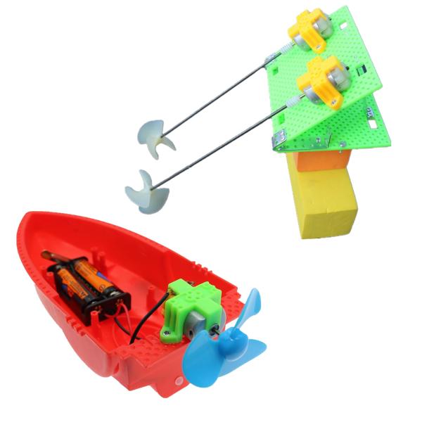 商品名: COKOLATIA ダブル130モーター RCボートドライブセット モーターシート 15cm シャフトプロペラ RCモデル 船 DIYキット Double 130 Motors RC Boat Parts Drive Set Mo...