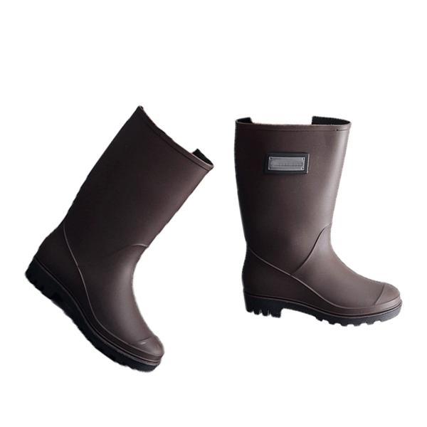 商品名:  SETEXI Rain Footwear, Mid-calf Rain Boots Women Fashion Rubber Shoes Autumn Slip on Ankle Rain Boots Winter Boots ...