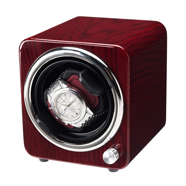 商品名:  Watch Winders Wood Grain Mini Watch Shaker Silent Single Watch Winder Automatic Mechanical Watch Winding Box Colle...