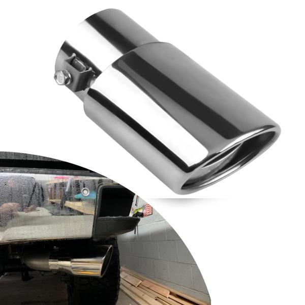 商品名:  leediga 1 PC Car Exhaust Tip, Stainless Steel Tailpipe Muffler, Modified Tail Throat, Vehicle Rear Tip Replacement...