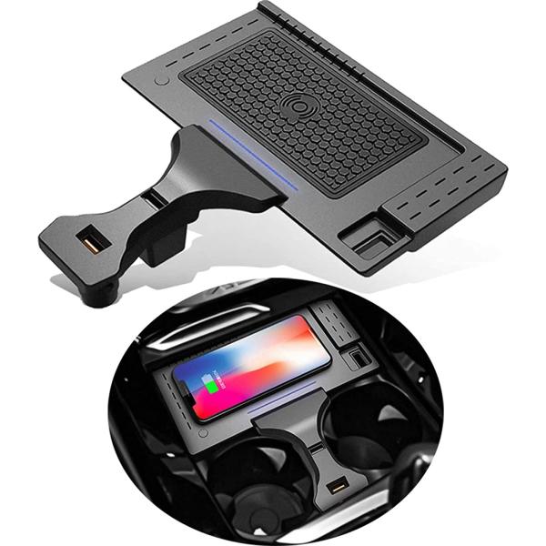 商品名:  Car Wireless Charger for bm*w X3 X4 2019-2020 Center Console Accessories Panel with USB QC3.0 Port 15W Car Fast Se...