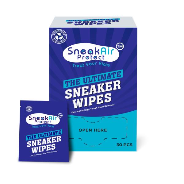 商品名:  Sneaker Wipes Cleaner - 30 Pcs Individually wrapped Travel Essential Quick Wipe ? Lemon Scented Shoe Cleaning Wipe...