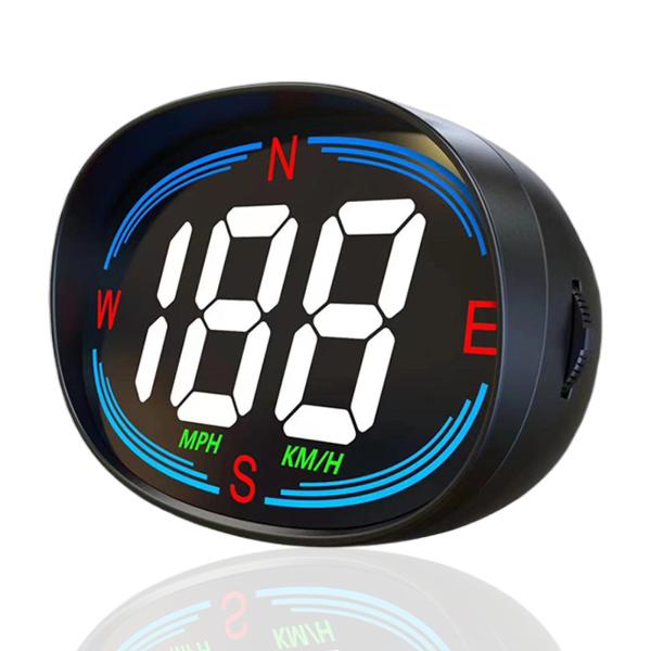 商品名:  BLLYOGU Universal Car Head-Up Display (HUD) with Digital Speedometer, GPS, Speed Gauge, Compass - Plug &amp; Play ...