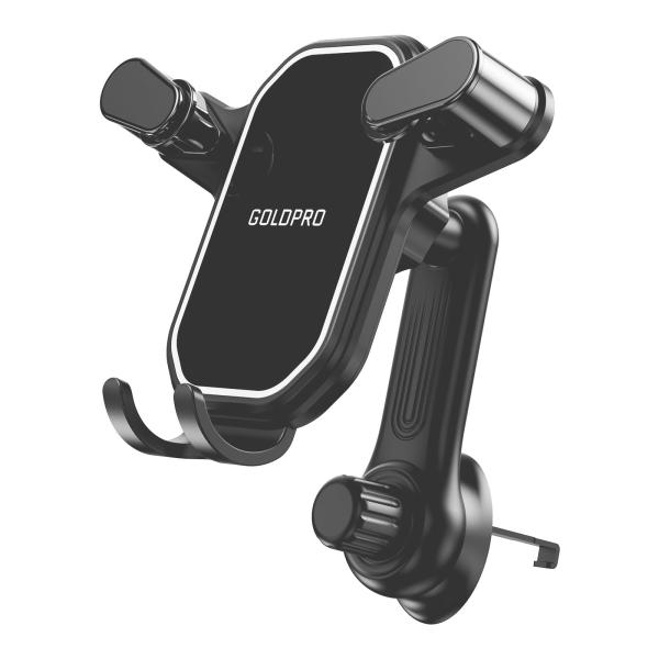 商品名: GOLDPRO 携帯電話ホルダー カーマウント [重力自動ロック] ユニバーサル ハンズフリー 携帯電話 自動車用クレードルスタンド 車の通気口用 すべてのiPhoneスマートフォンに対応 GOLDPRO Phone Mount ...