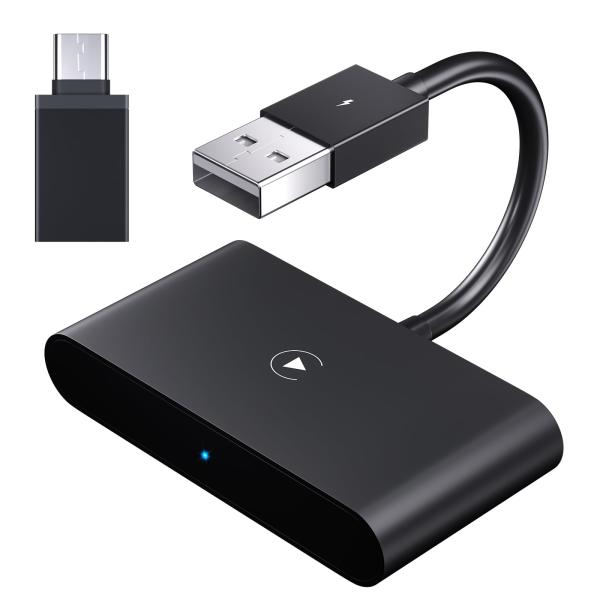商品名:  HOAP Wireless CarPlay Adapter,Plug and Play Dongle Converts Wired to Wireless,Quick and Easy to use,Carplay Wirele...