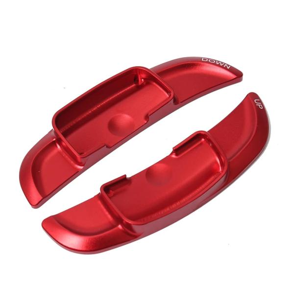 商品名: 車のパドルシフト に適合する GLA class X156 2014-2015 E class W212 2010-2014 Red ステアリングホイールシフターパドルエクステンション VoUTE shifters Paddle ...