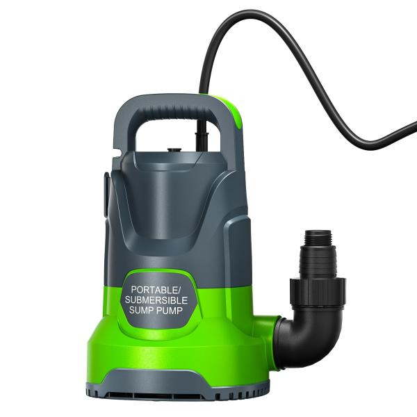 商品名:  Water Pump Submersible Sump Pump 1HP 3500GPH Utility Pump Thermoplastic Electric Portable Transfer Water Pump for ...