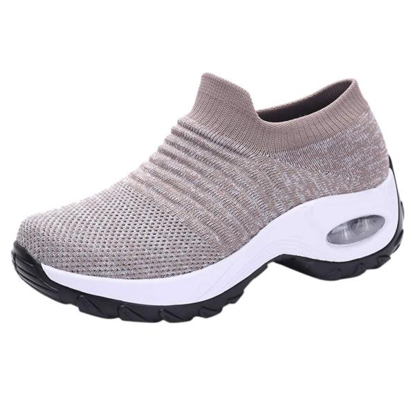 商品名:  JWSVBF Womens Slip On Shoes Work Non Slip Sneakers Walking Womens Sneaker Boots Mens White Running Shoes Slip On L...