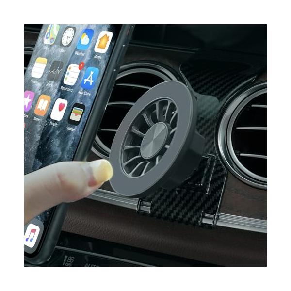 商品名: BEERTE Magsafe カーマウント メルセデス・ベンツ E クラス 2016-2022 CLS クラス 2018-2022 [強力マグネット20個] 磁気電話ホルダー iPhone 15 14 13 12 MagSafe電...