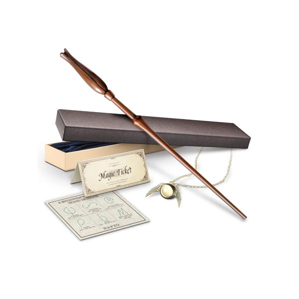 商品名: Napto ウィザードワンド ウィッチズ コスプレ 魔法の杖 コレクション用ワンド クリスマス ハロウィン 小道具 パーティー用品 ネックレス付き (風変わり) Napto Wizard Wand, Witches Cosplay...