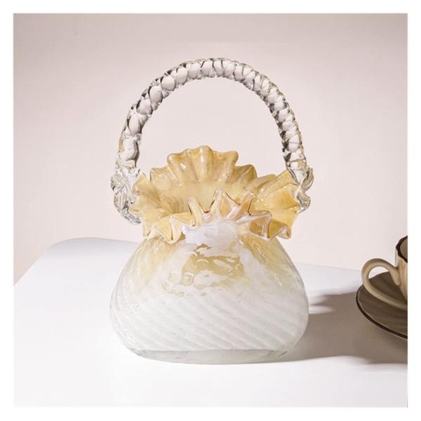 商品名: 花瓶装飾かわいい北欧花瓶高級美的センターピースヴィンテージ花瓶現代中国 Decoracion Para El Hogar ルームインテリア FY25XP 花瓶 Decorati GaRcan Flower Vases Decora...