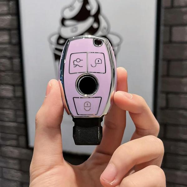 商品名: IPUDIS TPU 車スマートキーケースカバーシェルアクセサリーメルセデスベンツ ABCE GL S GLA GLK CLS クラス AMG W204 W205 W212 W463 W176 に適合 IPUDIS TPU Car...