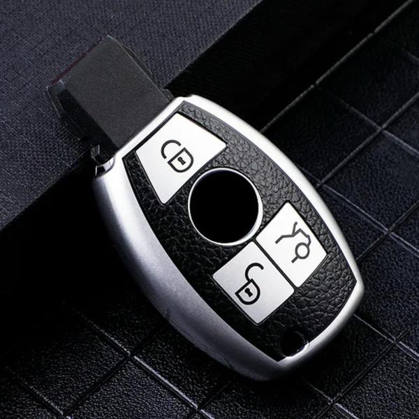 商品名: IPUDIS レザー TPU 車のキー Fob ケースカバープロテクターメルセデスベンツ ECGMRS クラス W204 W212 W176 GLC CLA GLA AMG カーアクセサリー IPUDIS Leather TPU ...
