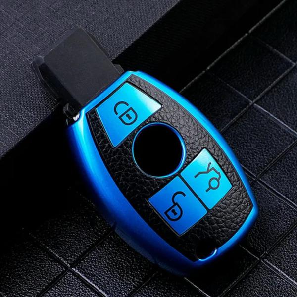 商品名: IPUDIS レザー TPU 車のキー Fob ケースカバープロテクターメルセデスベンツ ECGMRS クラス W204 W212 W176 GLC CLA GLA AMG カーアクセサリー IPUDIS Leather TPU ...