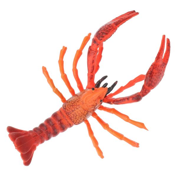 商品名: ERINGOGO ロブスターモデル トイ フード パーティー 装飾 ミニチュア フィギュア キッズ ケーキ デコレーション 写真 小道具 ケーキトッパー デコレーション フェイク ロブスター オーナメント プラスチック 子供 淡水...