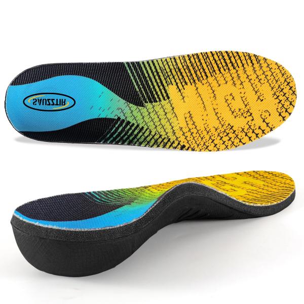 商品名:  Plantar Fasciitis Relief High Arch Support Insoles,for Flat Feet,Heel Pain,Foot Pain Relief,Work Boot Shoe Insoles...
