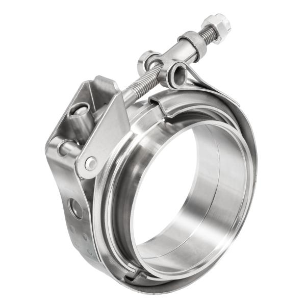 商品名:  TIROL 2.5 V Band Clamp Quick Release 2.5 inch Exhaust Clamp with Exhaust Flange Male Female Stainless Steel for Tu...