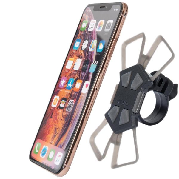 商品名: Delta Cycle (デルタサイクル) XMount 360 携帯電話ホルダー 自転車用 ユニバーサルバイク 携帯電話マウント 360°回転 iPhone &amp; その他すべてのスマートフォンをケースと一緒に固定 あらゆる...