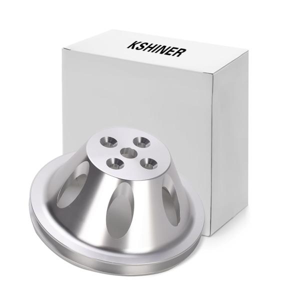 商品名:  KSHINER Oxidation Aluminum Finsh Single groove water pump crankshaft pulley fit for SBC chevy#8850ブランド: KSHINER高さ:...