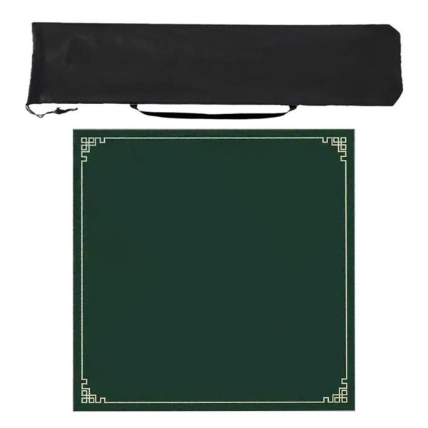 商品名:  EvikoO Mahjong Mat with Storage Bag, Non-Slip Wear-Resistant Home Use Mahjong Table Mat, Game Table Mat with Patte...