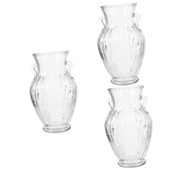 商品名:  DECHOUS 3pcs Vintage Amphora Vase Flowers Decor Vases for Centerpieces Plant Vase Vintage Flower Vase Home D〓cor F...