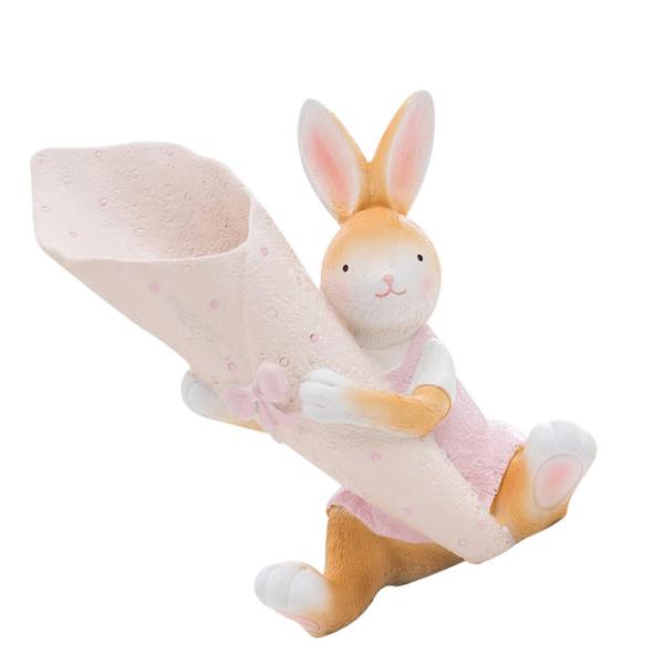 商品名:  Amosfun 3 Pcs Cute Rabbit Flower Arrangement Wedding Decorations Easter Rabbit Decorations Ceramic Decor Pottery V...