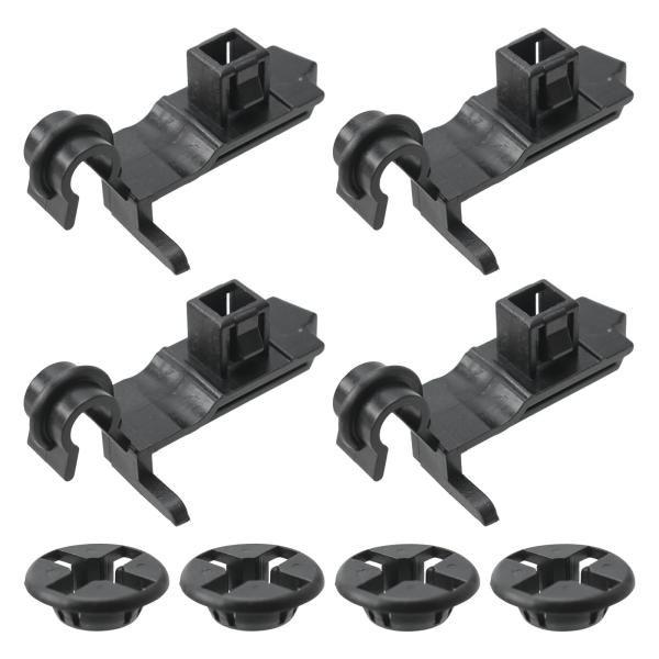 商品名:  Topkidame 4 Sets Hood Prop Rod Clip 53452-02060 &amp; Grommet 90480-15034 Compatible with Toyota Corollaブランド: Topk...