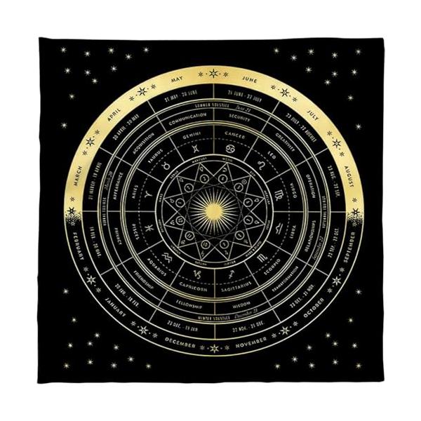 商品名:  Astrology Tarots Table Altar Cloth Metaphysical Board Game Mat Pendulum Divinations Altar Tablecloth Board Game Ca...