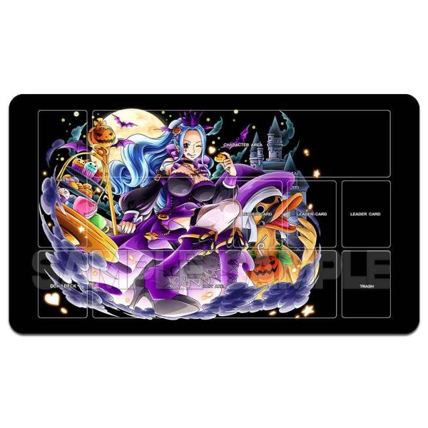 商品名: YMILOHOGI PlaymatトレーディングカードゲームOPCGマットCCG MTG Playmat TCGカードゲームマットマウスパッド600x350mm +無料バッグ（H005） (Nefertari vivi ネフェルタ...