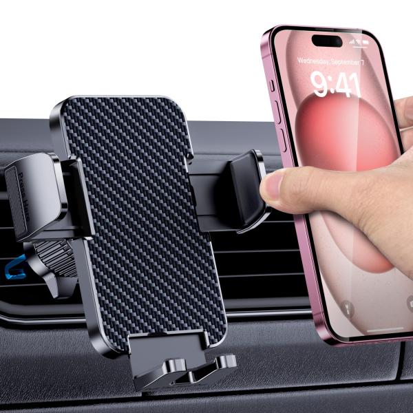 商品名:  GUWEZ Car Phone Holder for Cell Phone Car Mount [Big Phone Friendly] Car Phone Mount Hands Free for Car Cell Phone...